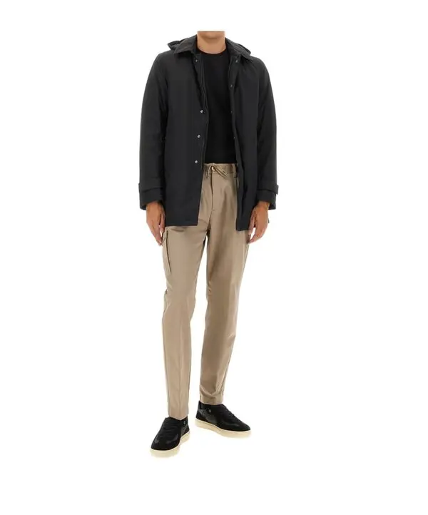 Herno Concelaled Front Hooded Jacket