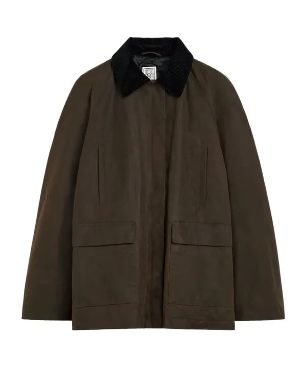 TOTEME Zipped Country Jacket Brown
