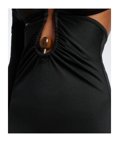 Christopher Esber Orbit Cutout Embellished Maxi Dress