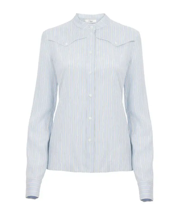 Chloé Long-sleeved Shirt - White