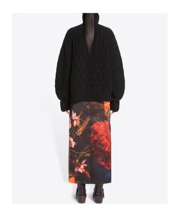 Dries Van Noten Textured Wool Cardigan - Black