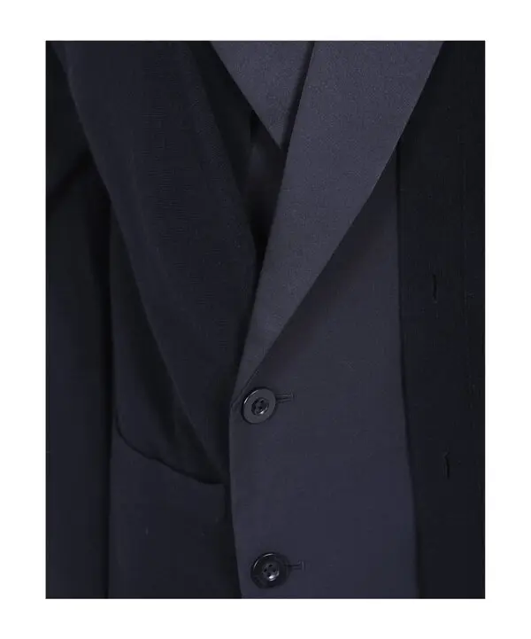 Sacai Layered Tailored Coat - No