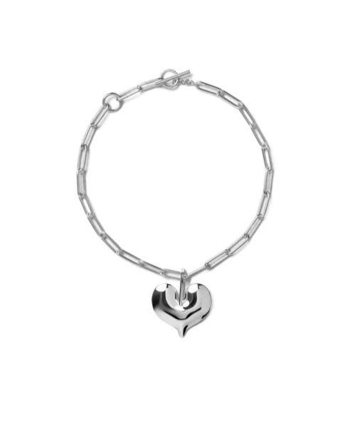 Phoebe Philo Ace Pendant Necklace - Silver