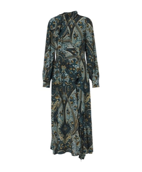 Ulla Johnson Sabrina Silk Crêpe De Chine Midi Dress - No