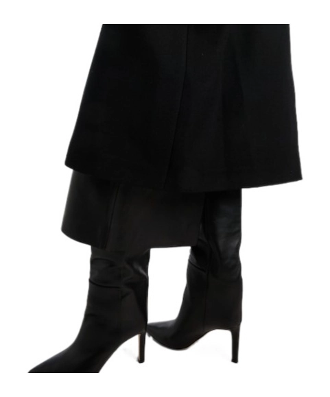 RÓHE Calf Hair-trimmed Virgin Wool Coat
