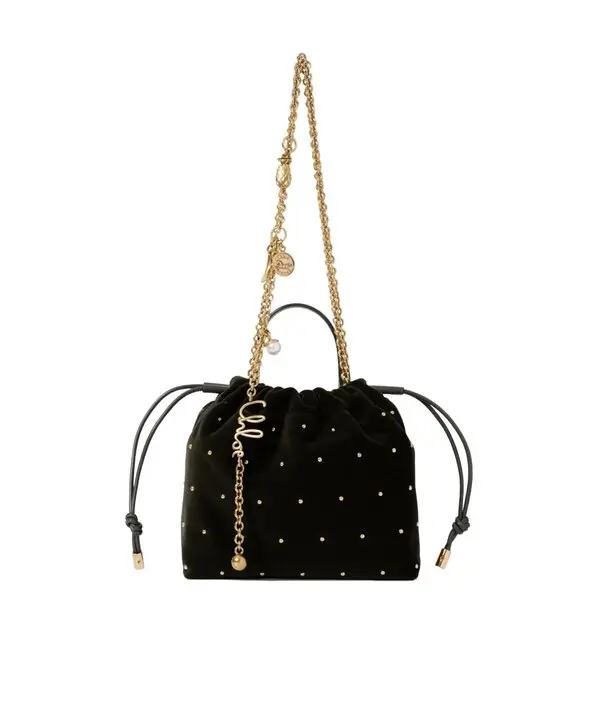Chloé Icons Studded Bucket Bag - Black