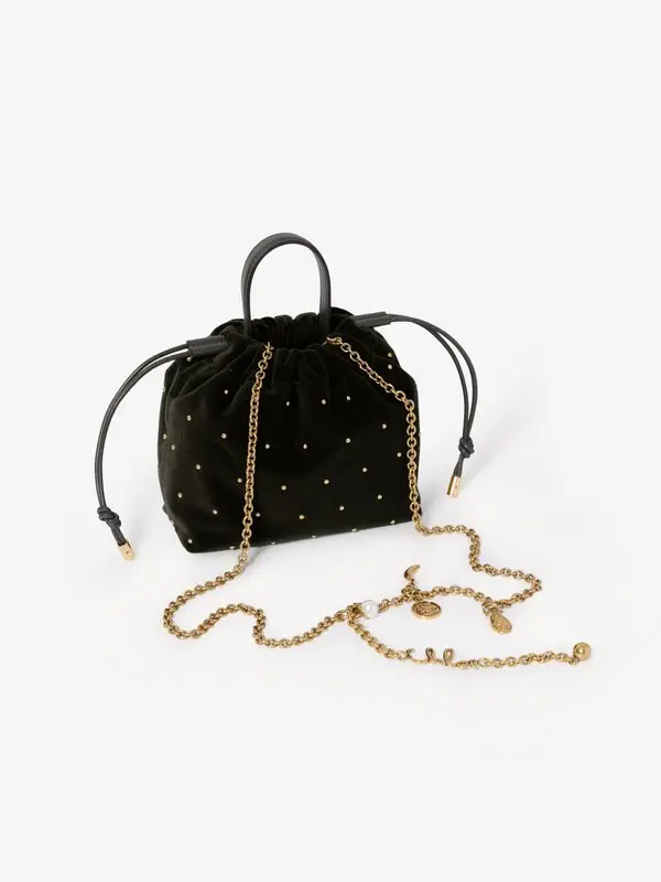 Chloé Icons Studded Bucket Bag - Black