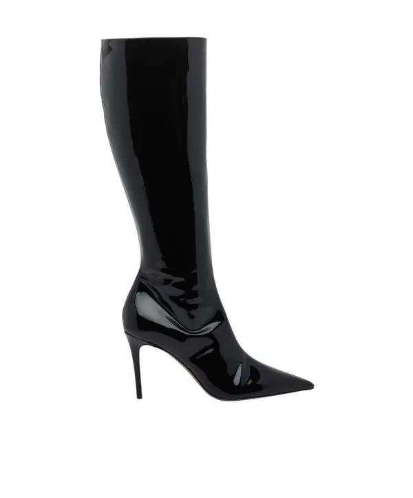 Paris Texas Pointed-toe Boots - Black