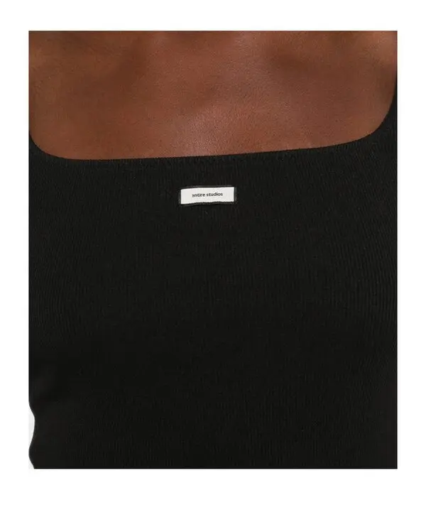 ENTIRE STUDIOS Logo-patch Top