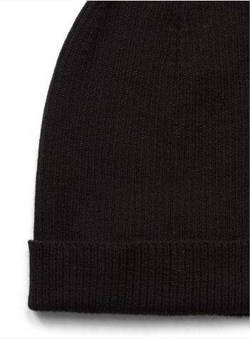 Rick Owens Ribbed Knit Hat