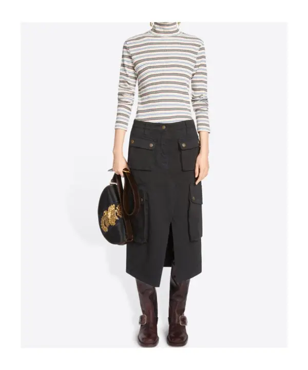 Dries Van Noten Overdyed Cargo Skirt