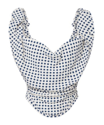 VIVIENNE WESTWOOD Sunday Polka-dot Bustier Top - No