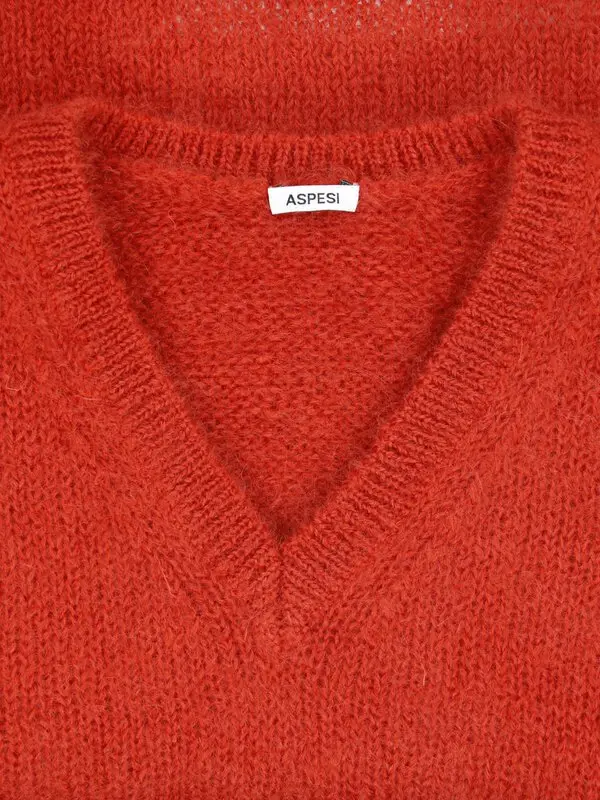 Aspesi V-neck Knitted Sweater