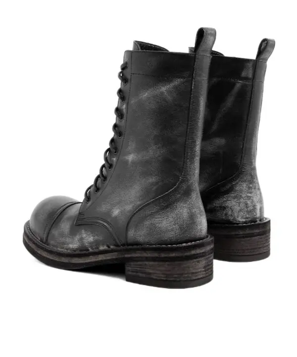 ANN DEMEULEMEESTER Aric Lace-up Ankle Boots