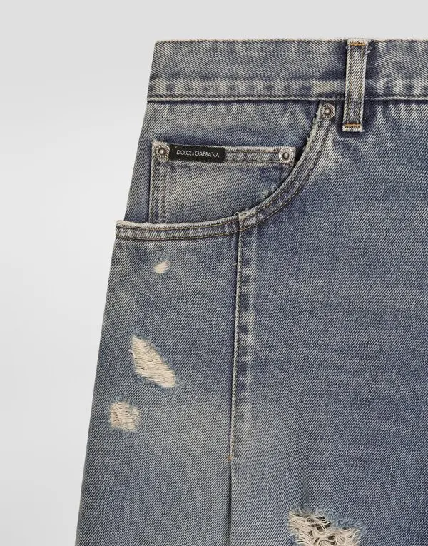 Dolce & Gabbana Belt Loop Jeans