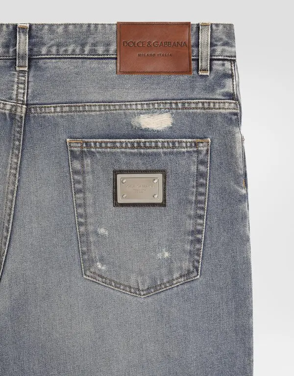 Dolce & Gabbana Belt Loop Jeans