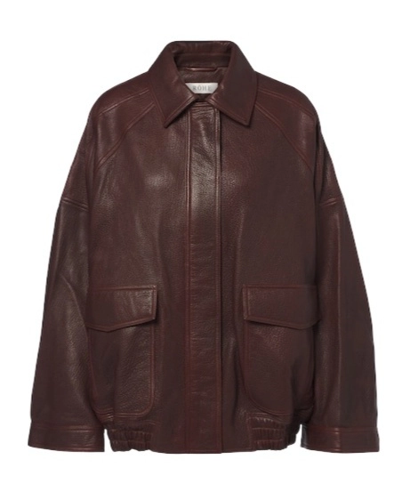 RÓHE Leather Blouson Jacket