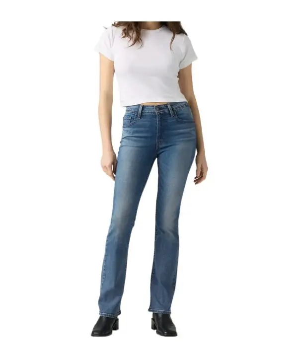 LEVI'S 725 High-waisted Flared Jeans For - Blue