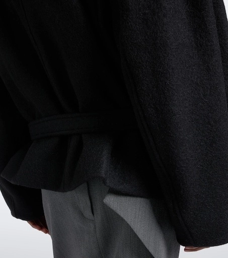 LEMAIRE Double-breasted Alpaca And Wool Coat - No