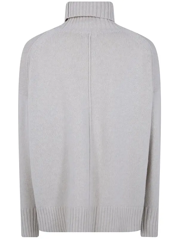 Soeur William Oversized Turtleneck Knitted Sweater