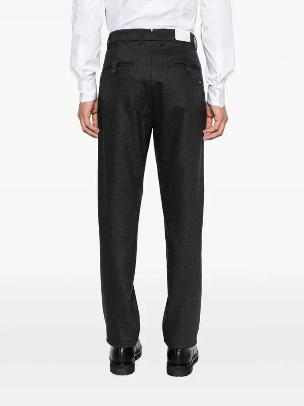 Eleventy Pleated Wool Trousers