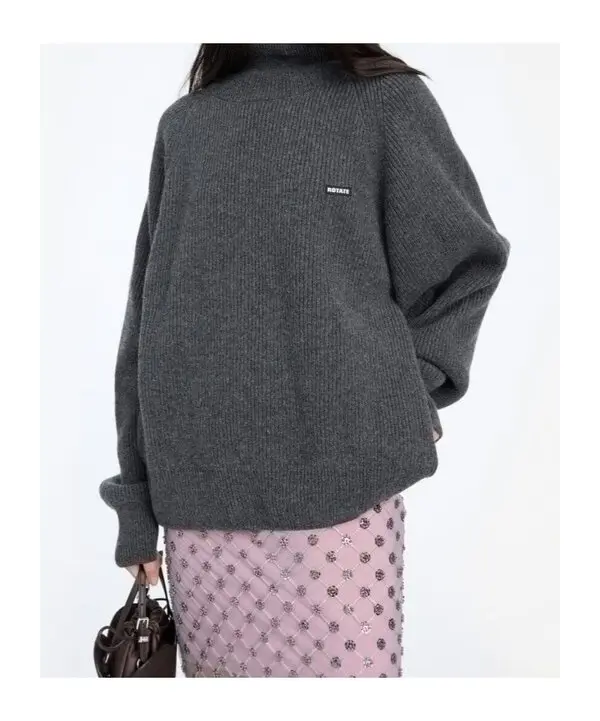 ROTATE BY BIRGER CHRISTENSEN Turtleneck Sweater