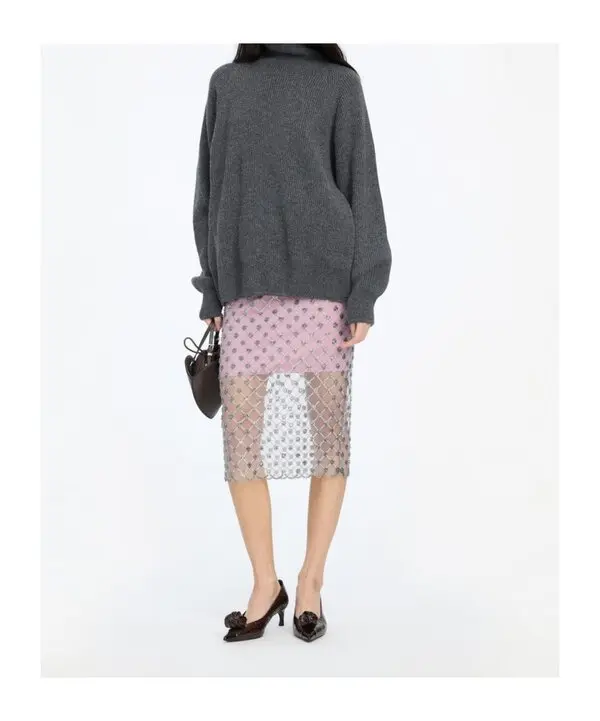 ROTATE BY BIRGER CHRISTENSEN Turtleneck Sweater