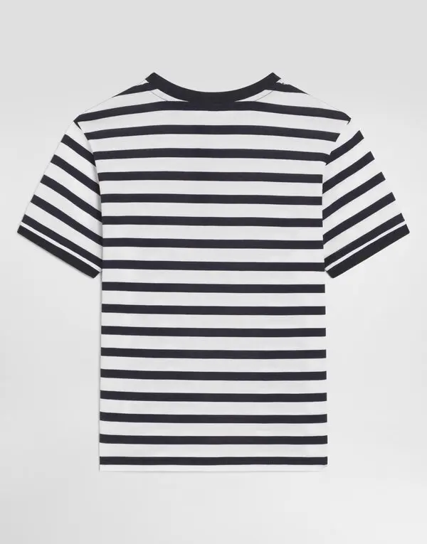 Dolce & Gabbana Stripped Jersey Serafino