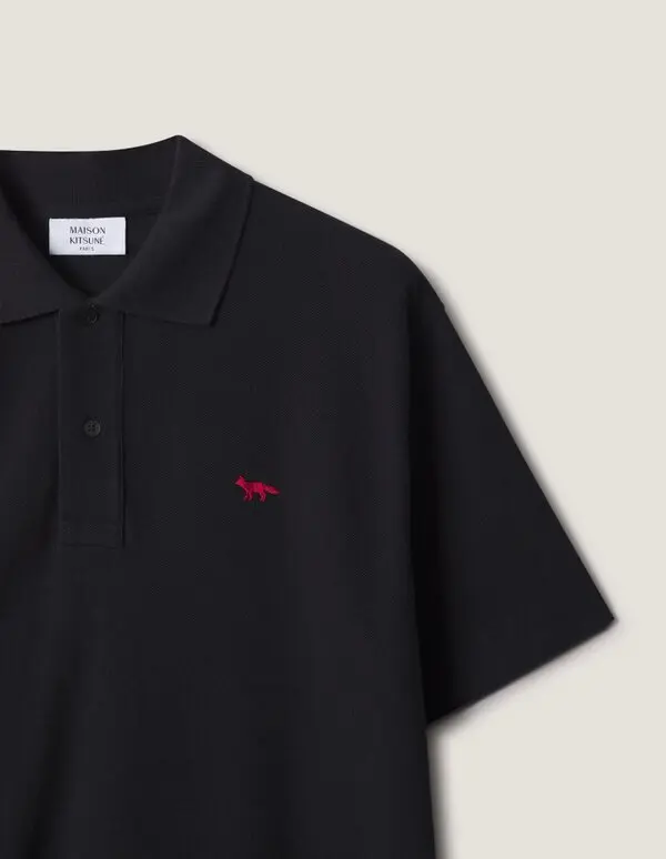 Maison Kitsuné Red Profile Fox Comfort Polo