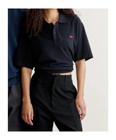 Maison Kitsuné Red Profile Fox Comfort Polo