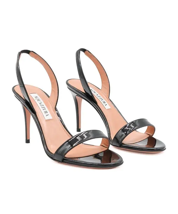 AQUAZZURA Minimal Slingback Heeled Sandals