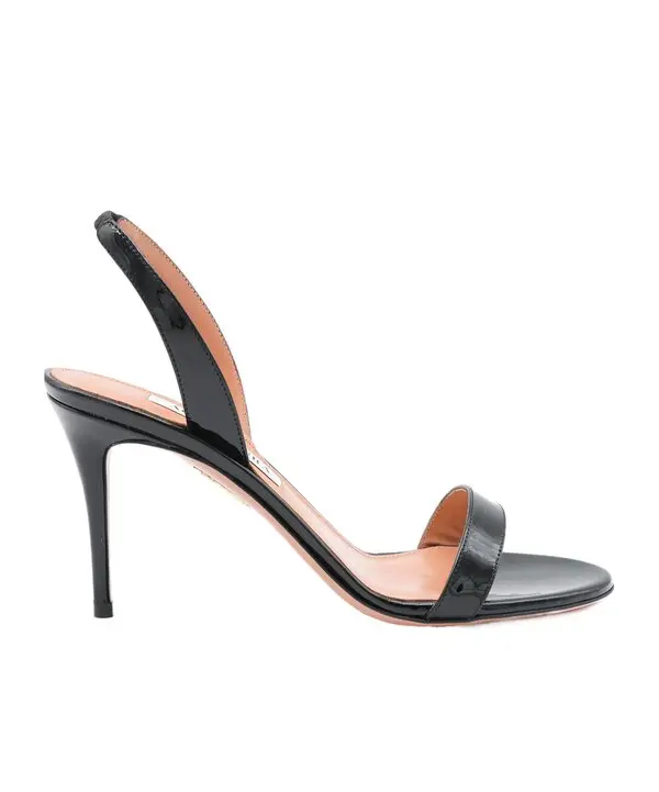 AQUAZZURA Minimal Slingback Heeled Sandals - No