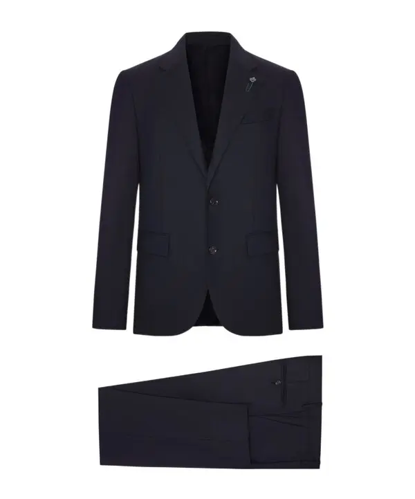 LARDINI Long-sleeved Blazer And Trousers Set