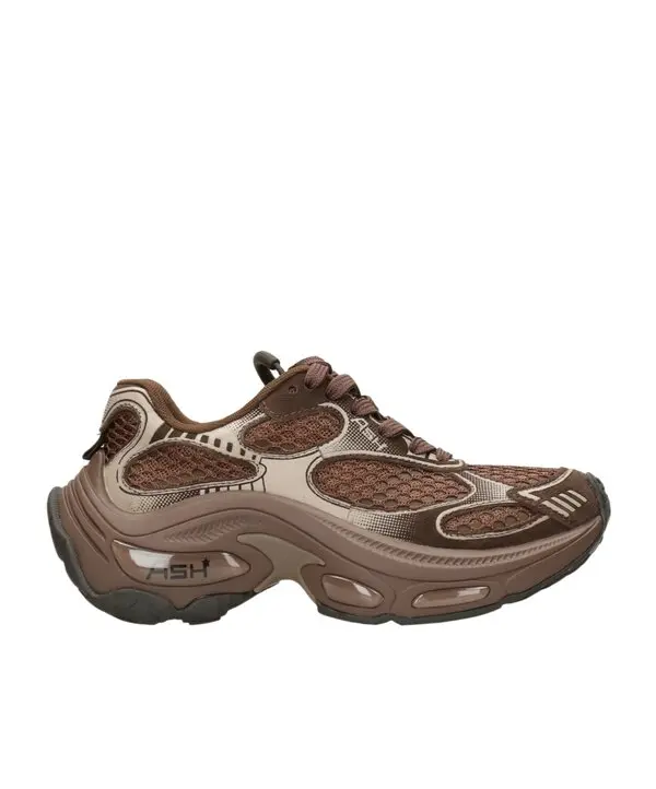 Ash Lace-up Sneakers - Brown