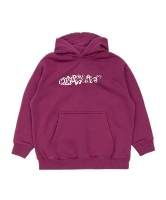 Off-White Long-sleeved Sweatshirt - Red