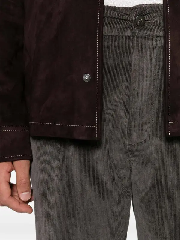 Eleventy Corduroy Pleated Trousers