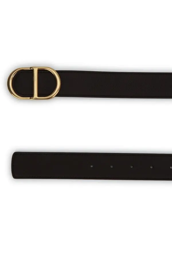 Dior Logo Belt - Black
