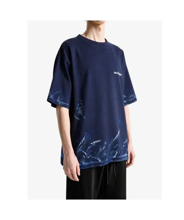 Balenciaga Messy Spray Medium Fit T-shirt