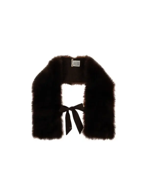 Valentino Garavani Tie-detail Scarf - Brown