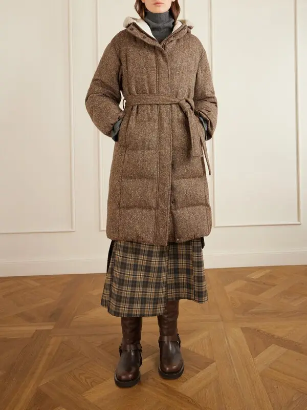 Brunello Cucinelli Long-sleeved Down Jacket