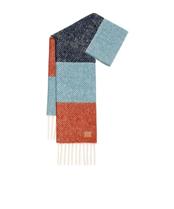 Loewe Scarf In Alpaca And Wool Blend