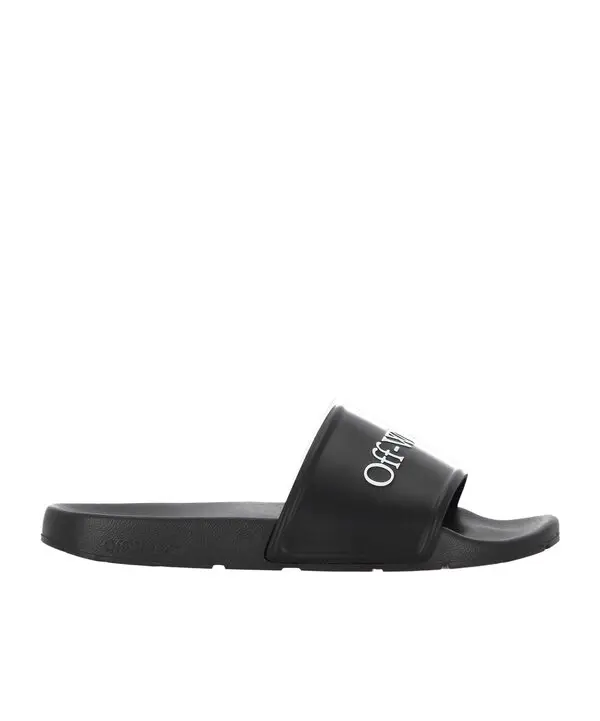 Off-White Logo-print Slides