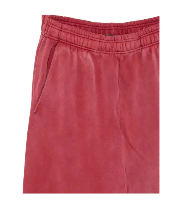 ENTIRE STUDIOS Faded-effect Raw-edge Sweatpants