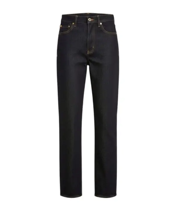 Balenciaga High-rise Straight-leg Jeans - Blue