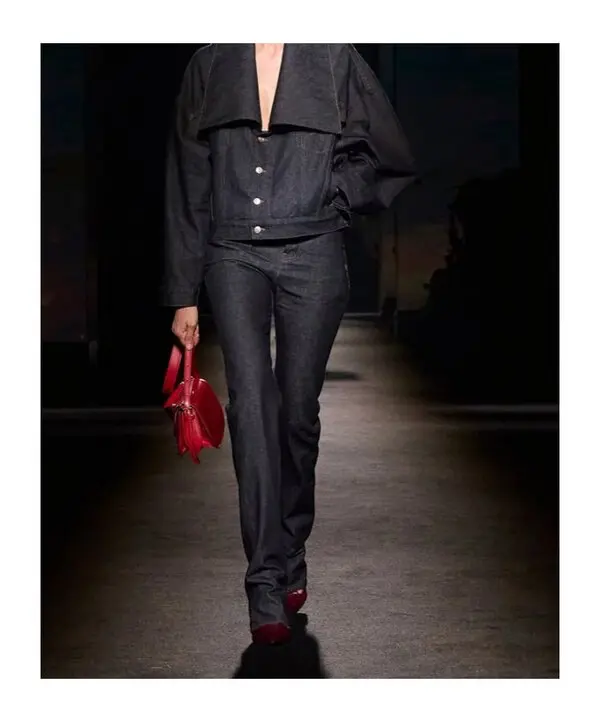 Balenciaga High-rise Straight-leg Jeans