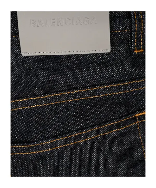 Balenciaga High-rise Straight-leg Jeans