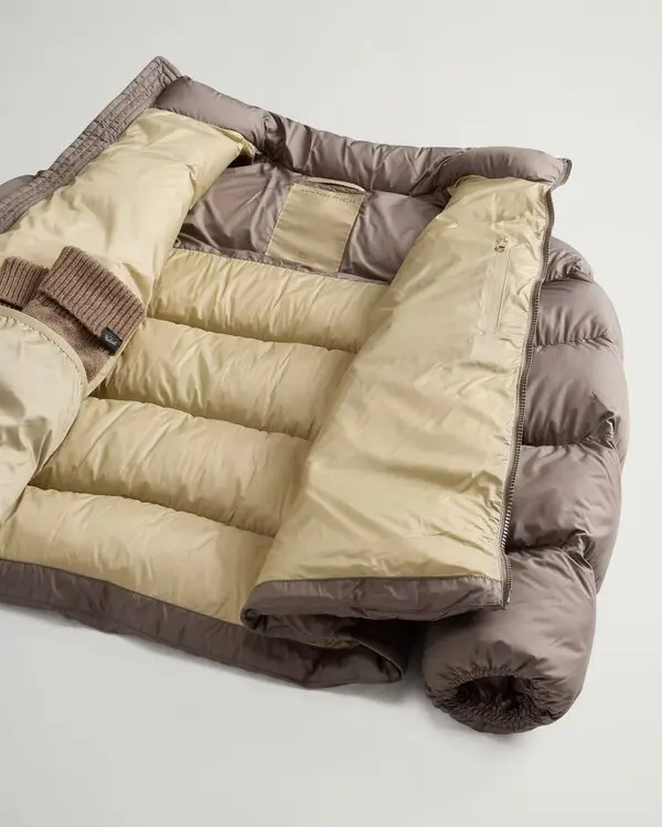 Woolrich Oversized Puffer Down Jacket - Brown