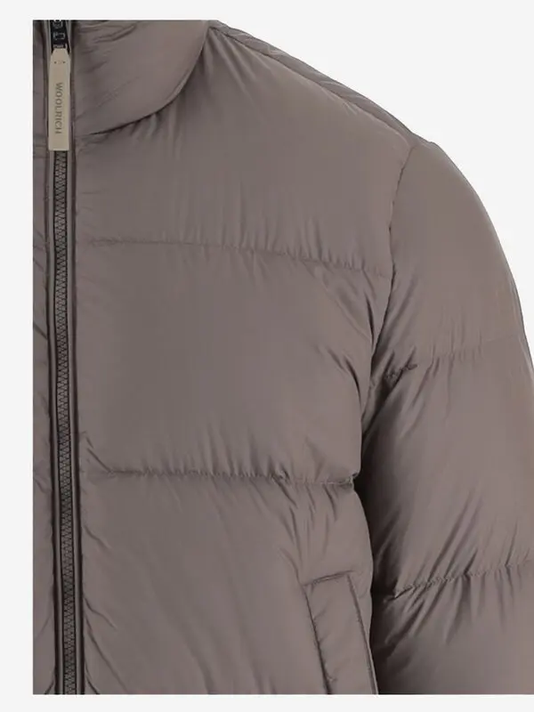 Woolrich Oversized Puffer Down Jacket - Brown