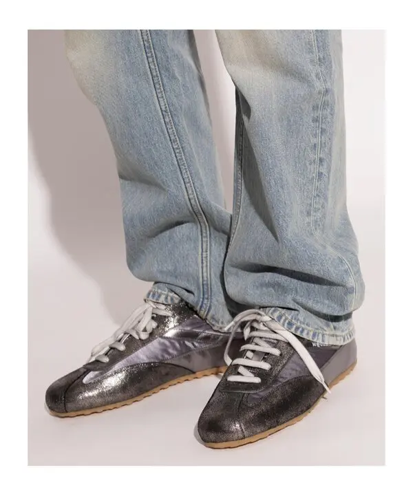 Alexander McQueen Boxe Lace-up Low-top Sneakers - Grey
