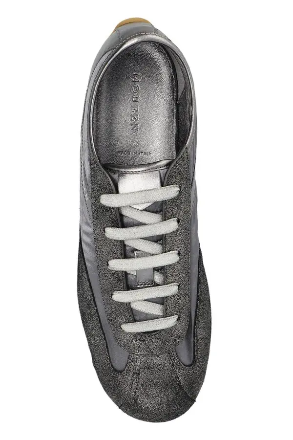 Alexander McQueen Boxe Lace-up Low-top Sneakers - Grey